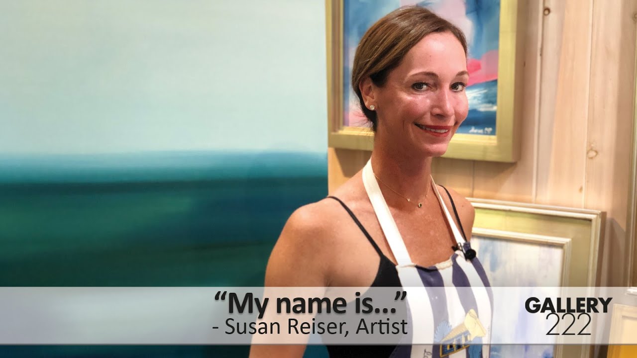 My Name Is... Susan Reiser showing at Gallery222 Malvern - YouTube