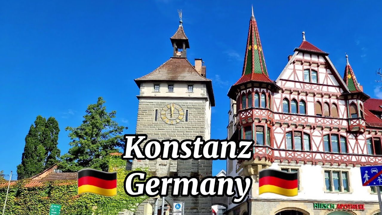 Konstanz, Germany - Walking Tour - YouTube