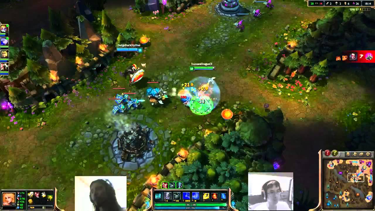 LoL - AD Support Janna - Ranked - YouTube