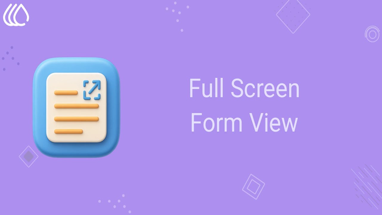 Odoo Full Screen Form View || INKERP - YouTube