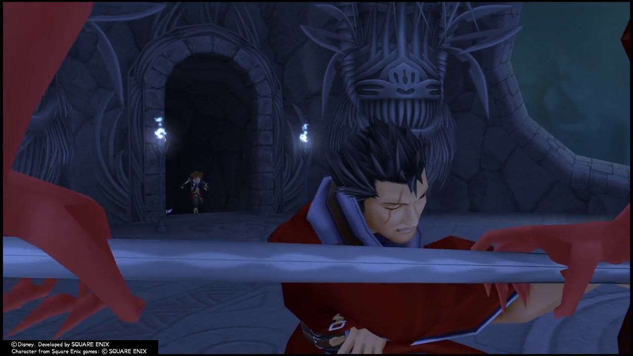 KINGDOM HEARTS - HD 1.5+2.5 ReMIX KH2 Hades summons Auron - YouTube