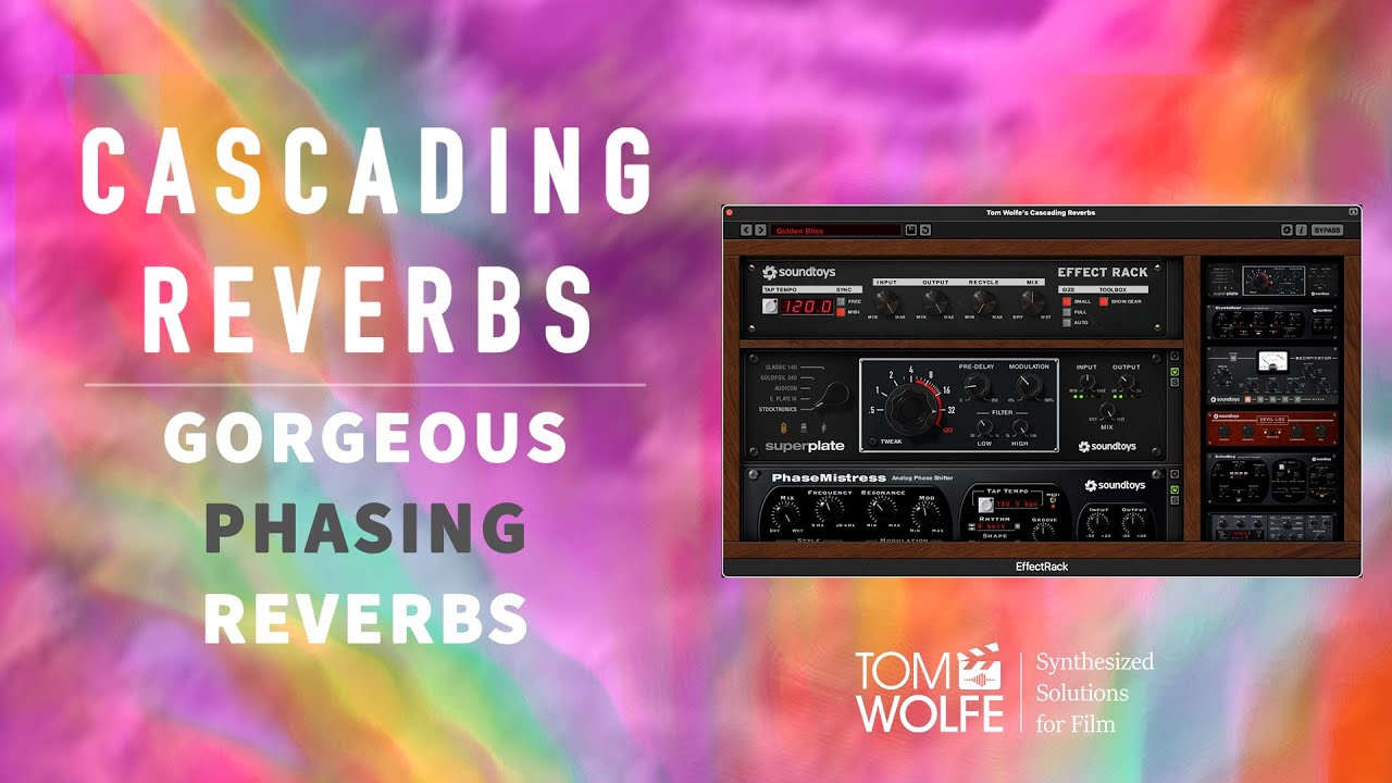 Gorgeous phasing reverbs for Soundtoys Effect Rack (Tom Wolfe’s ...