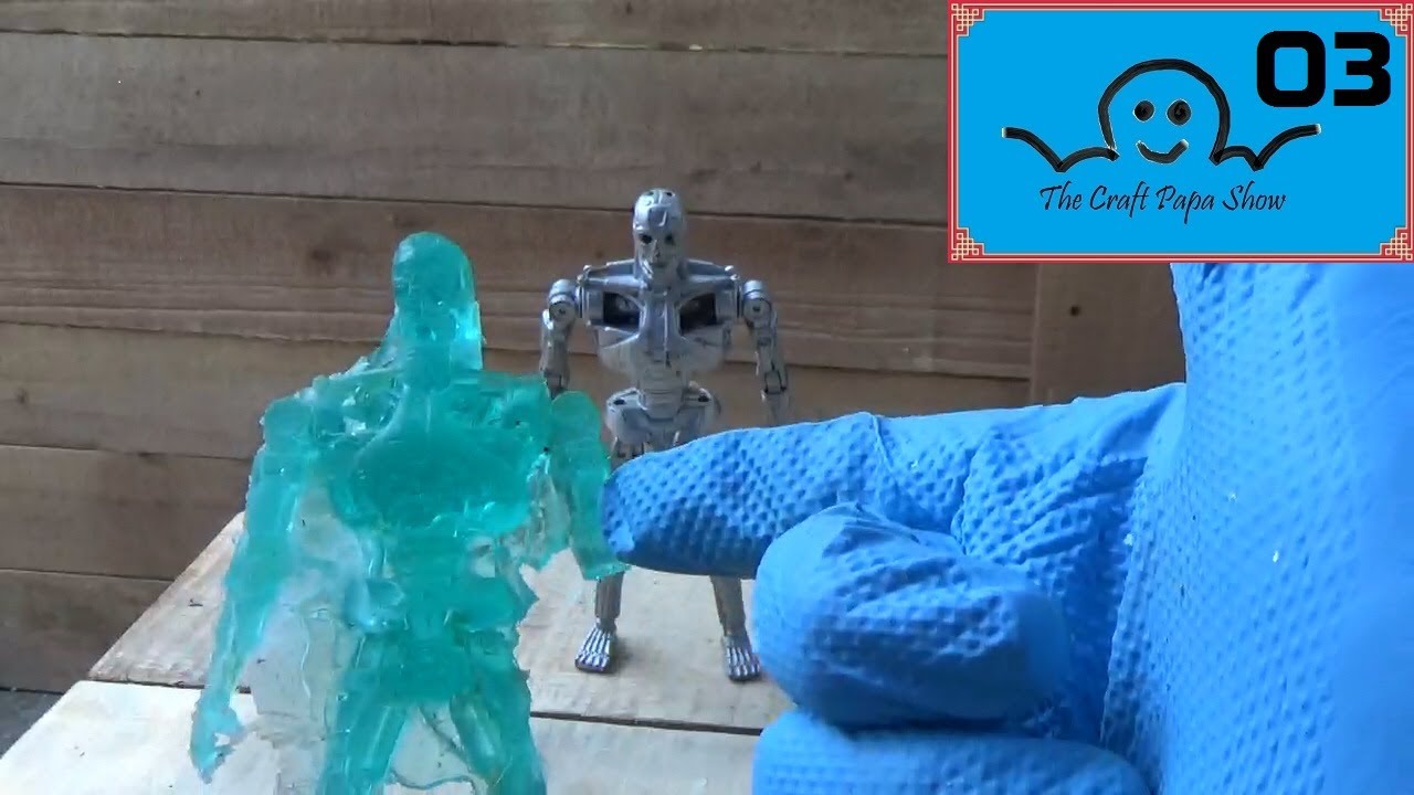Casting the Terminator: Mold Making with ComposiMold and Resin Pouring ...