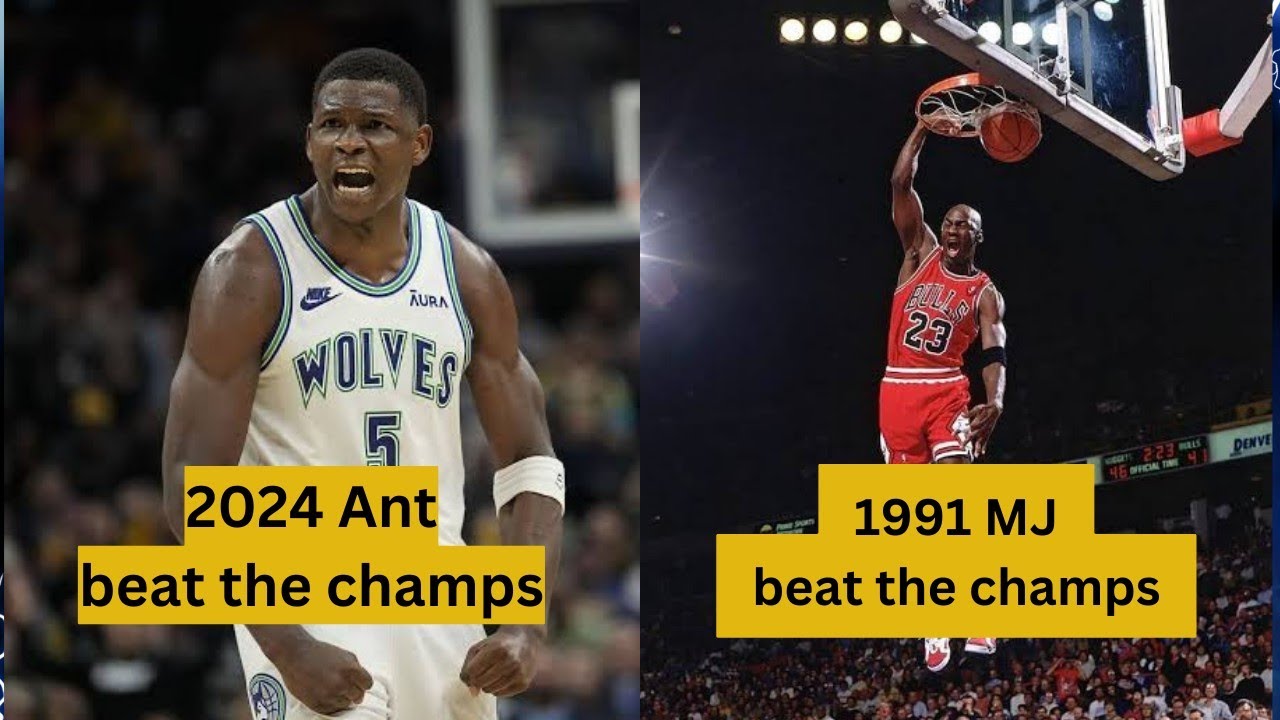 Anthony Edwards reminds me of the GOAT #anthonyedwards - YouTube