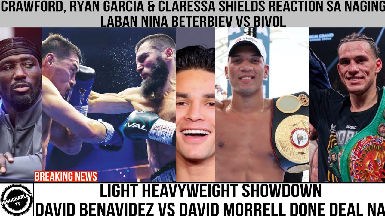 Crawford, Ryan Garcia reaction sa laban nina Beterbiev vs Bivol | Benavidez vs Morrell Done Deal ...