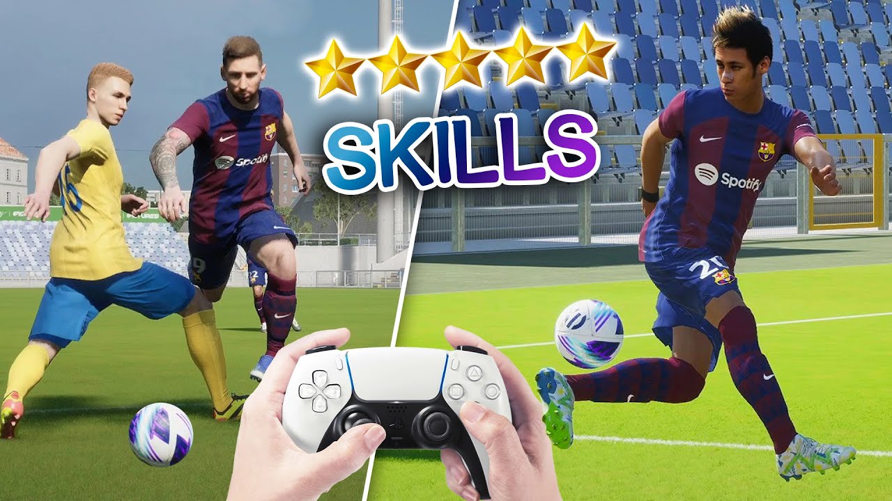 eFootball 2024 : New Skills Tutorial ! How To Master The Most Complex 5 ...