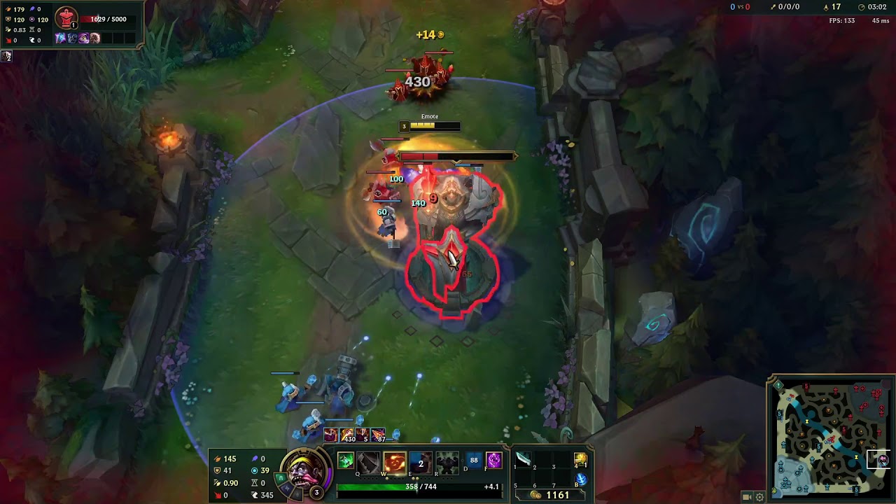 LoL 1v0 Custom S11 Speedrun 6:28 WR! - YouTube