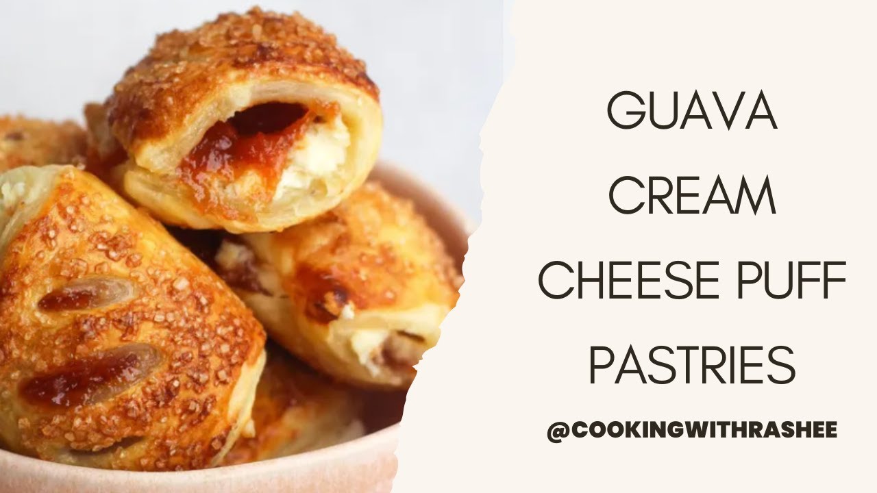Guava Cream Cheese Puff Pastries: A Sweet Delight - YouTube