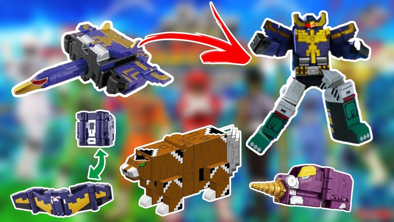 Mô Hình Cube Condor và các Cube ẩn trong Doubutsu Sentai Zyuohger ...