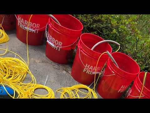 How to make a FAD (Fish attracting device) for cobia, mahi. triggerfish ...