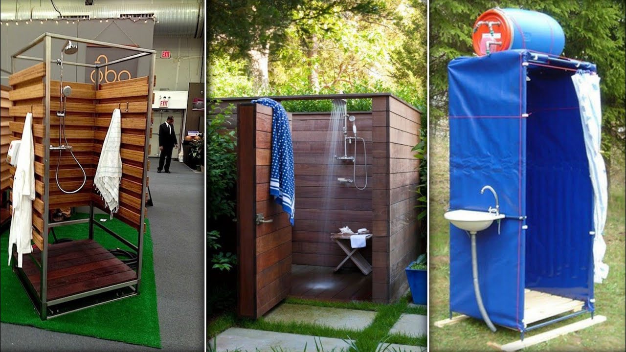 Outdoor Toilet And Bathroom Design Creative Glamping Bathroom Ideas: