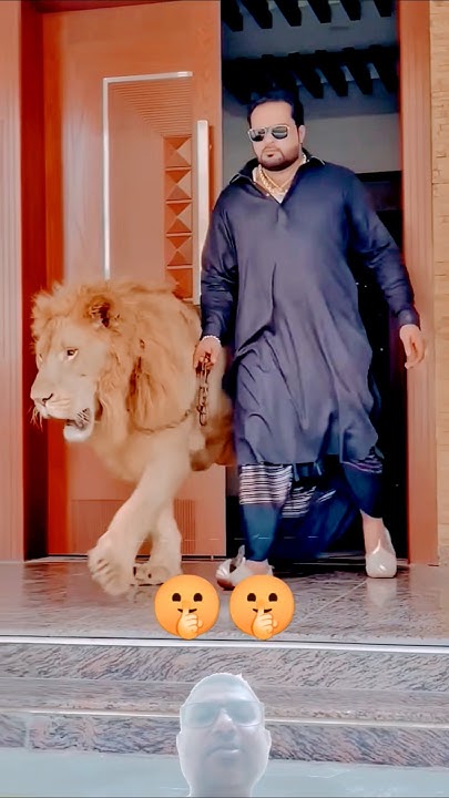 #lion Ko controll Ker ne ki himmat chha heye 🦁#shorts virals kardo - YouTube
