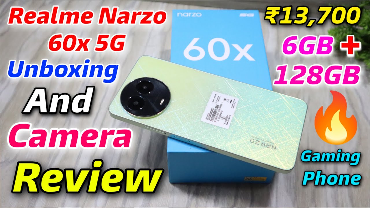 Realme Narzo 60x 5g Unboxing And First Impression 🔥🔥 - YouTube