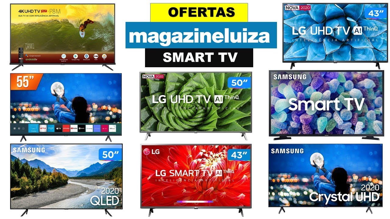MAGAZINE LUIZA OFERTAS SMART TV - SUGESTÃO DOS INSCRITOS | 2HS STORE ...