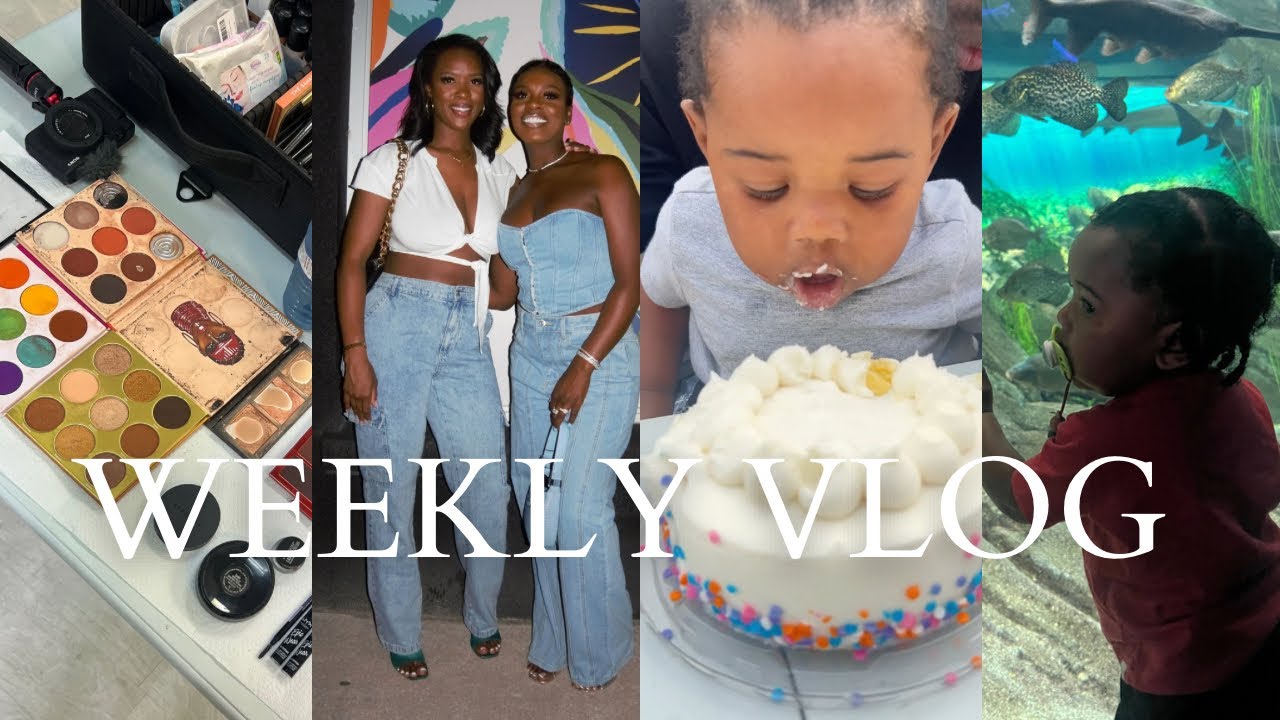 VLOG: SHEA MOISTURE EVENT, ASHER’S 1st BIRTHDAY, WORKING CARIBANA WKND ...