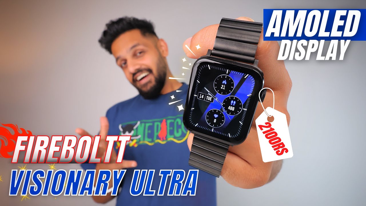 Fireboltt Visionary ultra Review & Unboxing ⚡️Amoled + Music storage ...