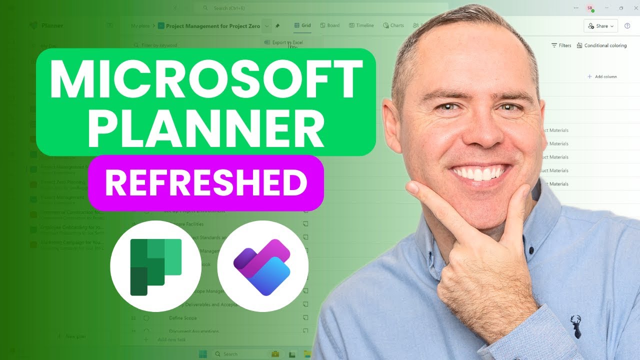 The NEW Microsoft Planner: New Features, Updates, and Tips! - YouTube