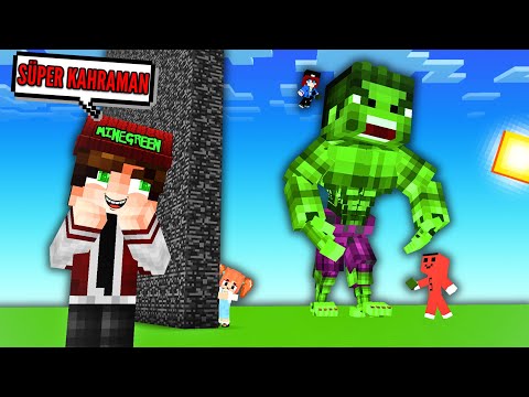 MINEGREEN TARZI YAPI KAPIŞMASI w/@SametParlak2 - Minecraft