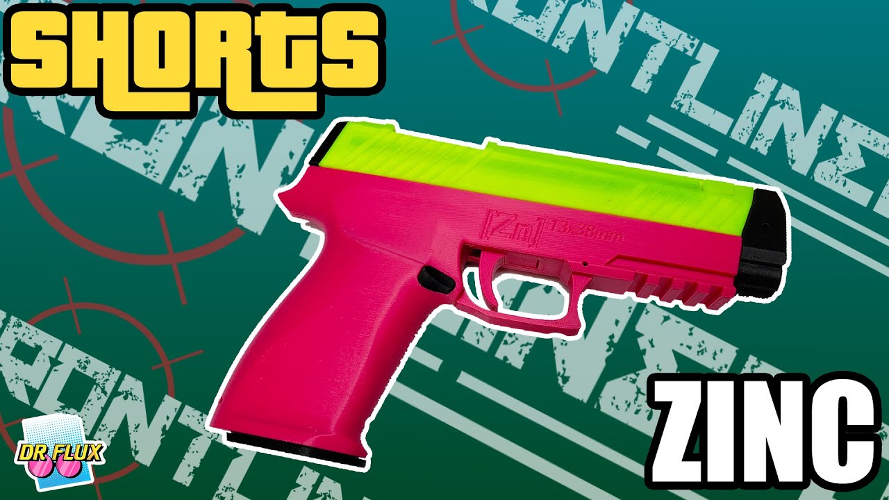 The Zinc 2.0 is a Wicked Nerf Pistol! - YouTube
