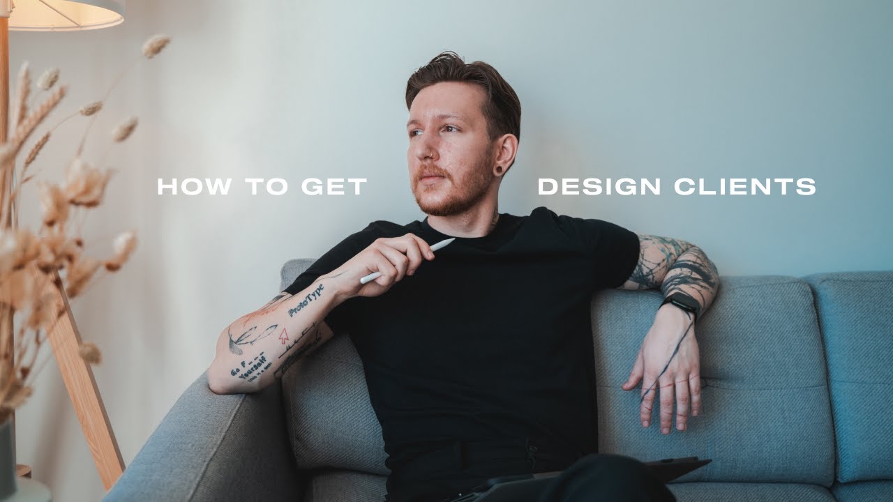 How To Get Your First Design Client - YouTube