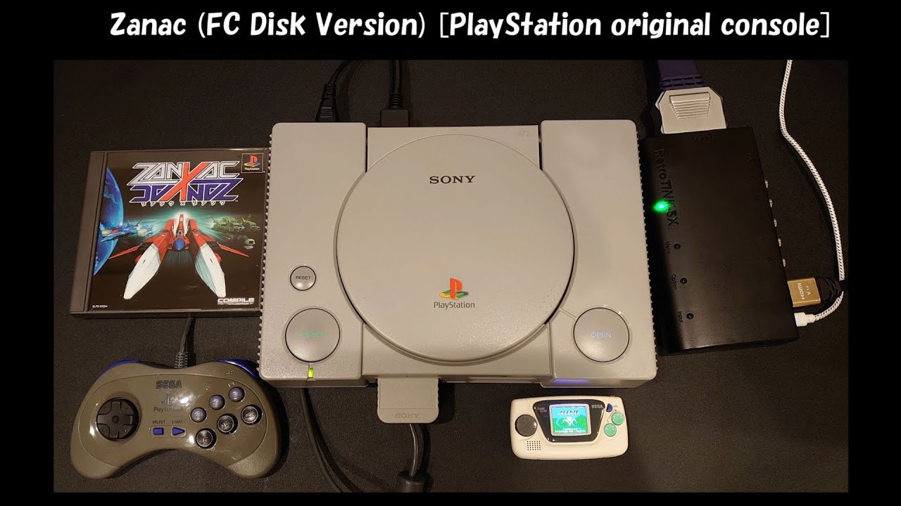 Zanac (Zanac x Zanac, Disk Ver.) [PlayStation original console, Normal ...