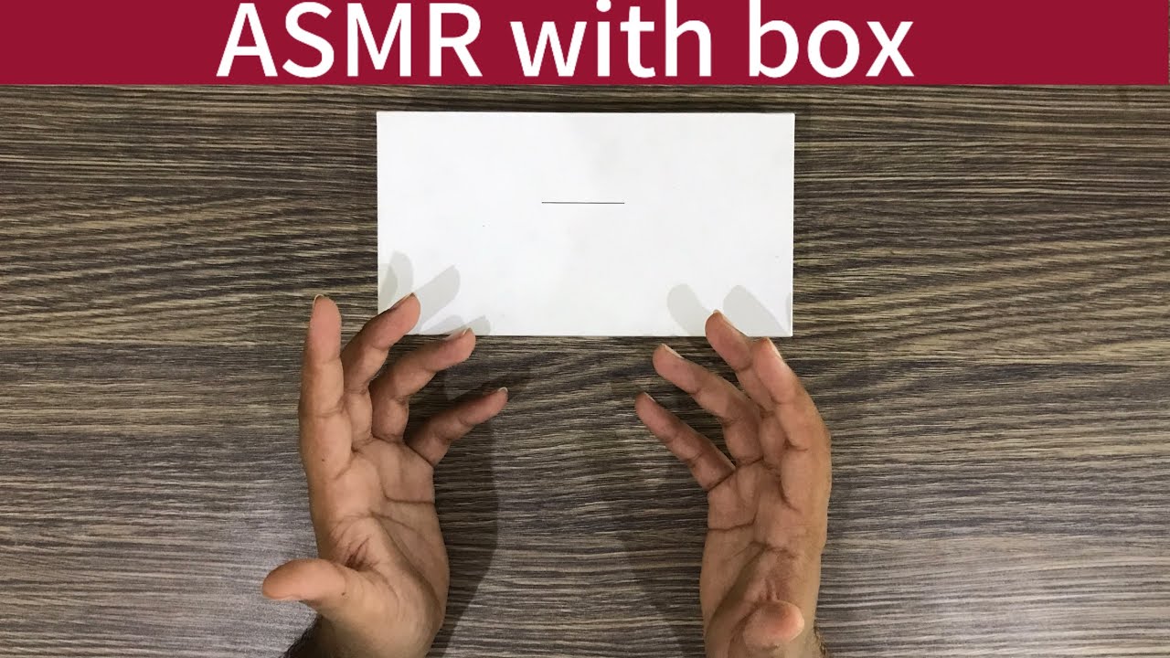 ASMR with box - YouTube