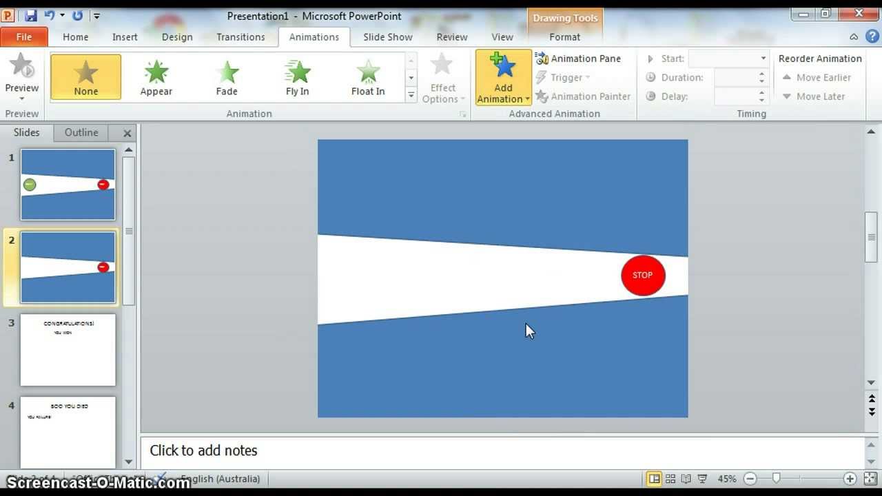 How To Make A Game In PowerPoint - YouTube