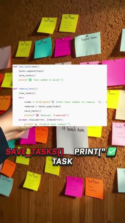 Day 11: Add Auto-Save to Your Python To-Do App 💾🔥|Day 11|Python Projects for Beginners| - YouTube