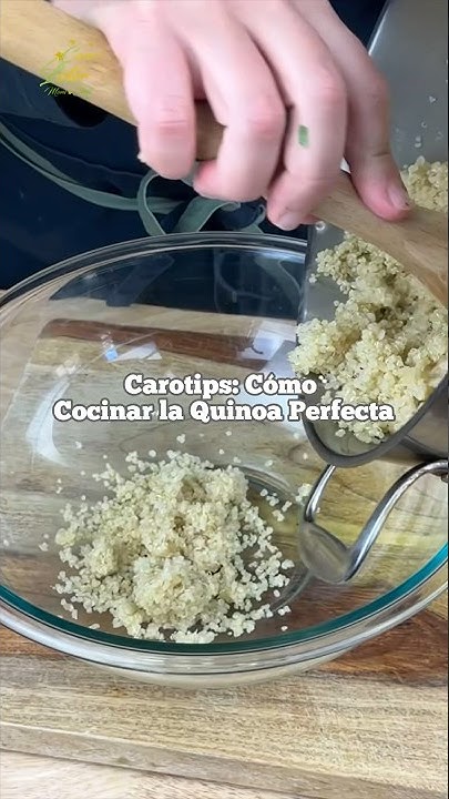 Cómo Cocinar la Quinoa Perfecta | #shorts - YouTube