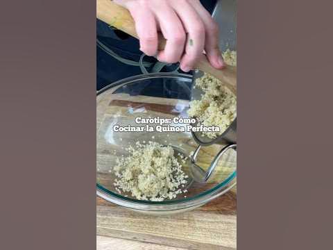 Cómo Cocinar la Quinoa Perfecta | #shorts - YouTube