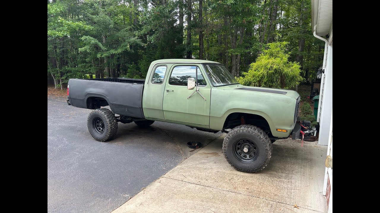 1978 Dodge W200 Adventurer SE: Meet Frankenstein! - YouTube