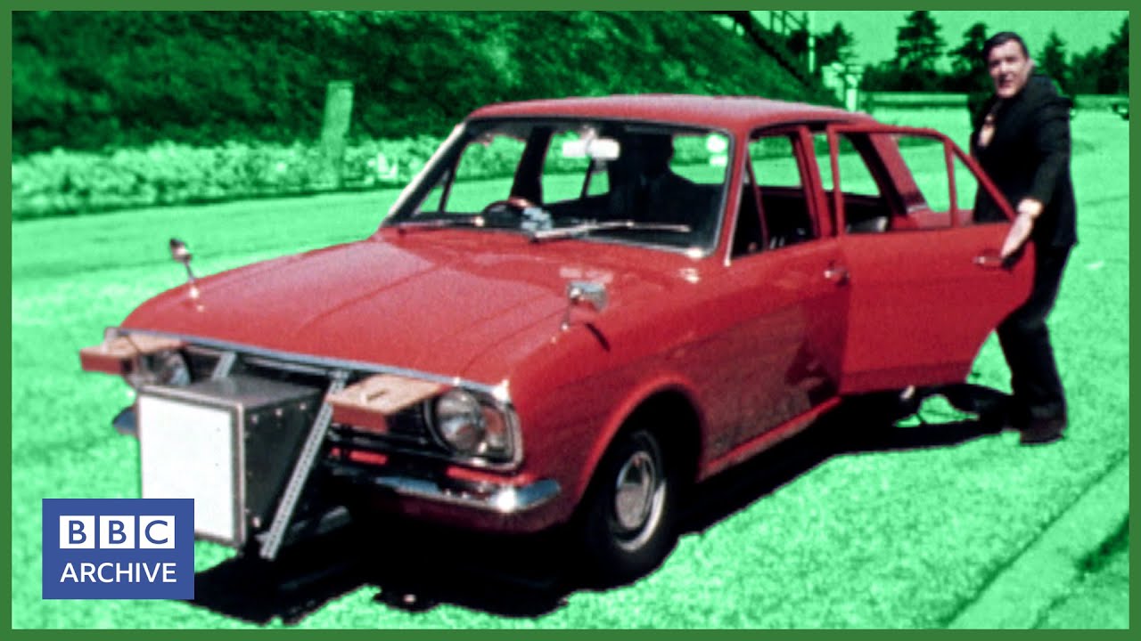 1971: DRIVERLESS CARS and the FUTURE OF MOTORING | BBC News | Retro ...