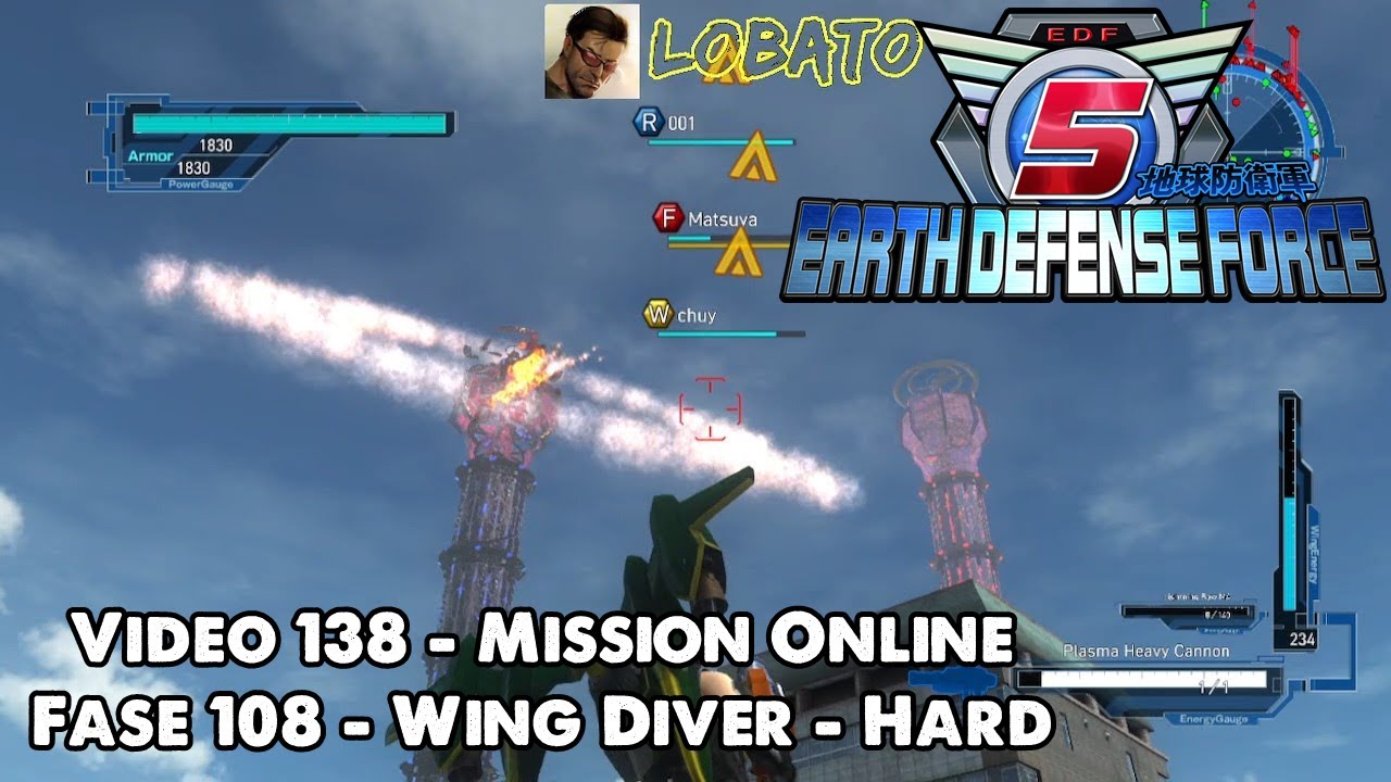 EDF 5 - Wing Diver - Online - Vídeo 138 - YouTube