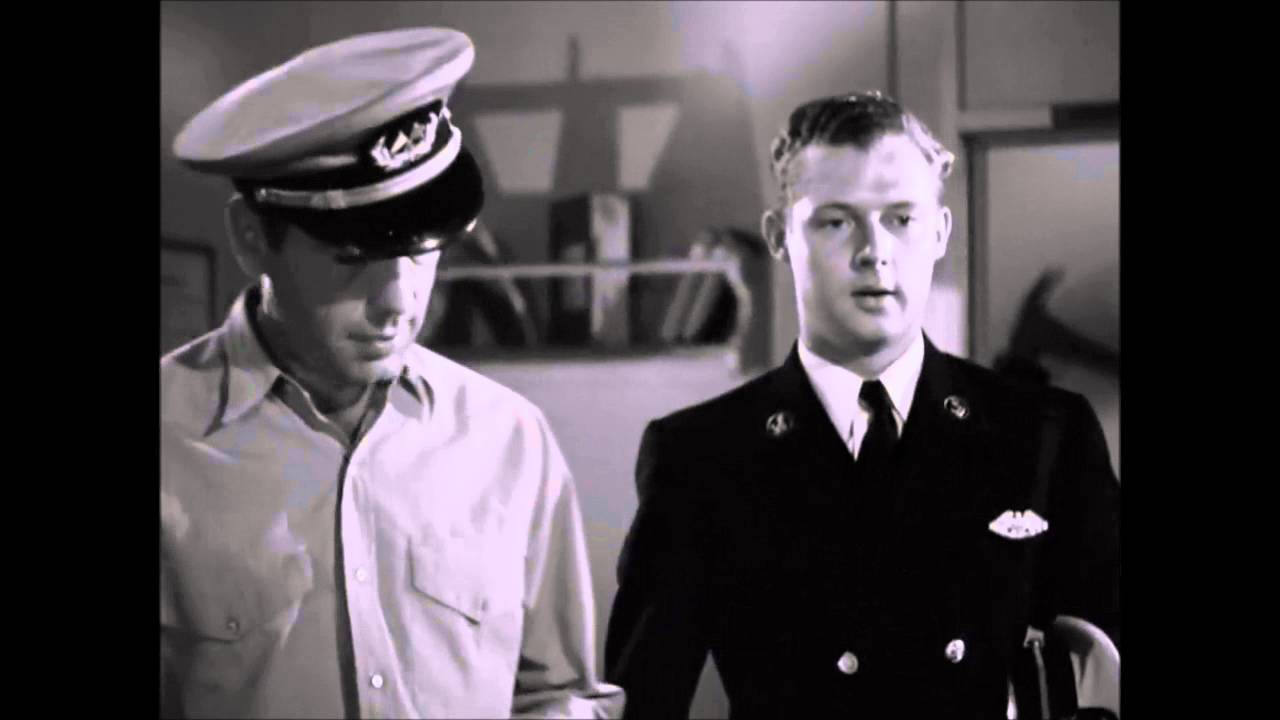 Action in the North Atlantic (1943) scene, Raymond Massey , Humphrey ...