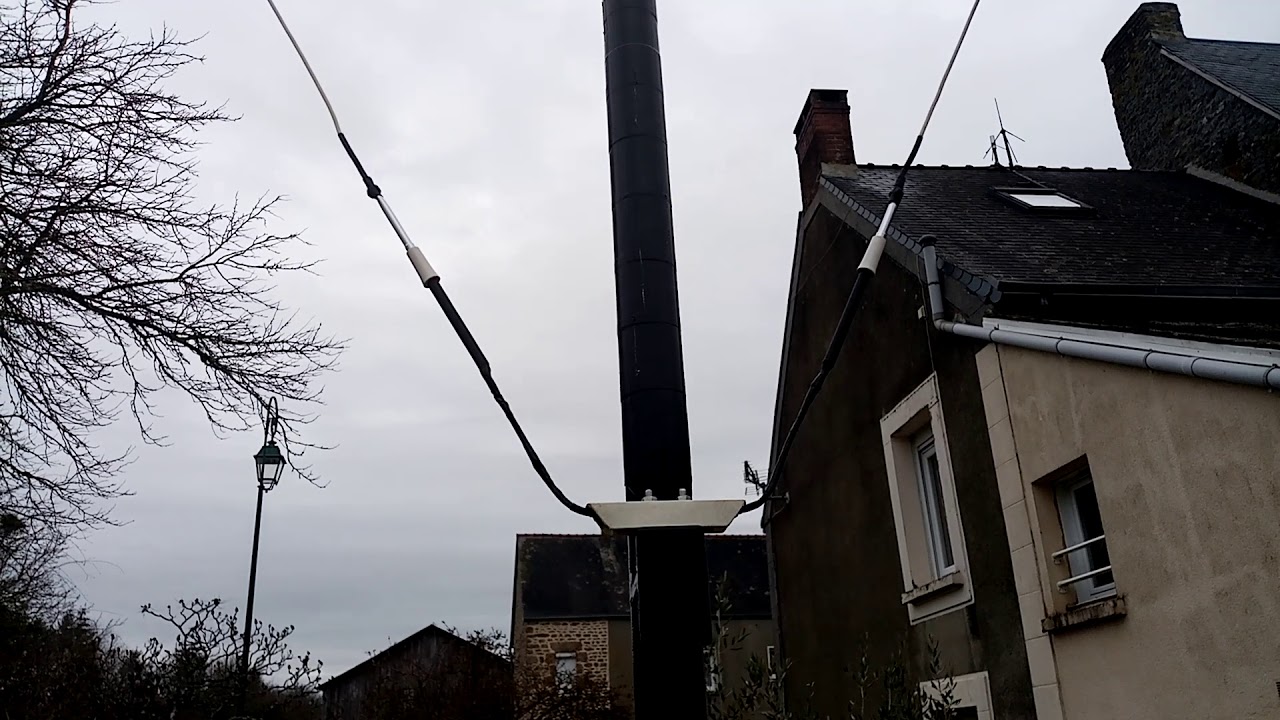Antenne DELTA LOOP 11M 27,555Mhz 😃 NOUVELLE CONCEPTION !!!👍1ère partie ...