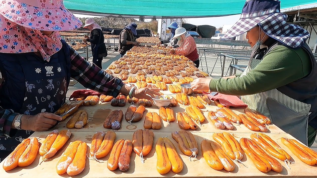 Top Grade Mullet Roe! Luxurious Fish Roe Making, Grilled Mullet Roe烏魚伯 ...