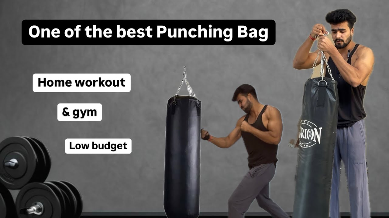 One of the Best Punching Bag Home workout & Gym - YouTube