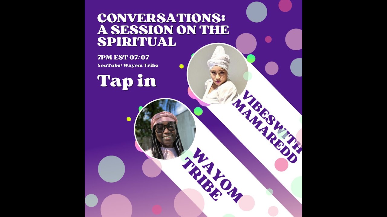 Conversations: A Session on the Spiritual with Mama Redd - YouTube