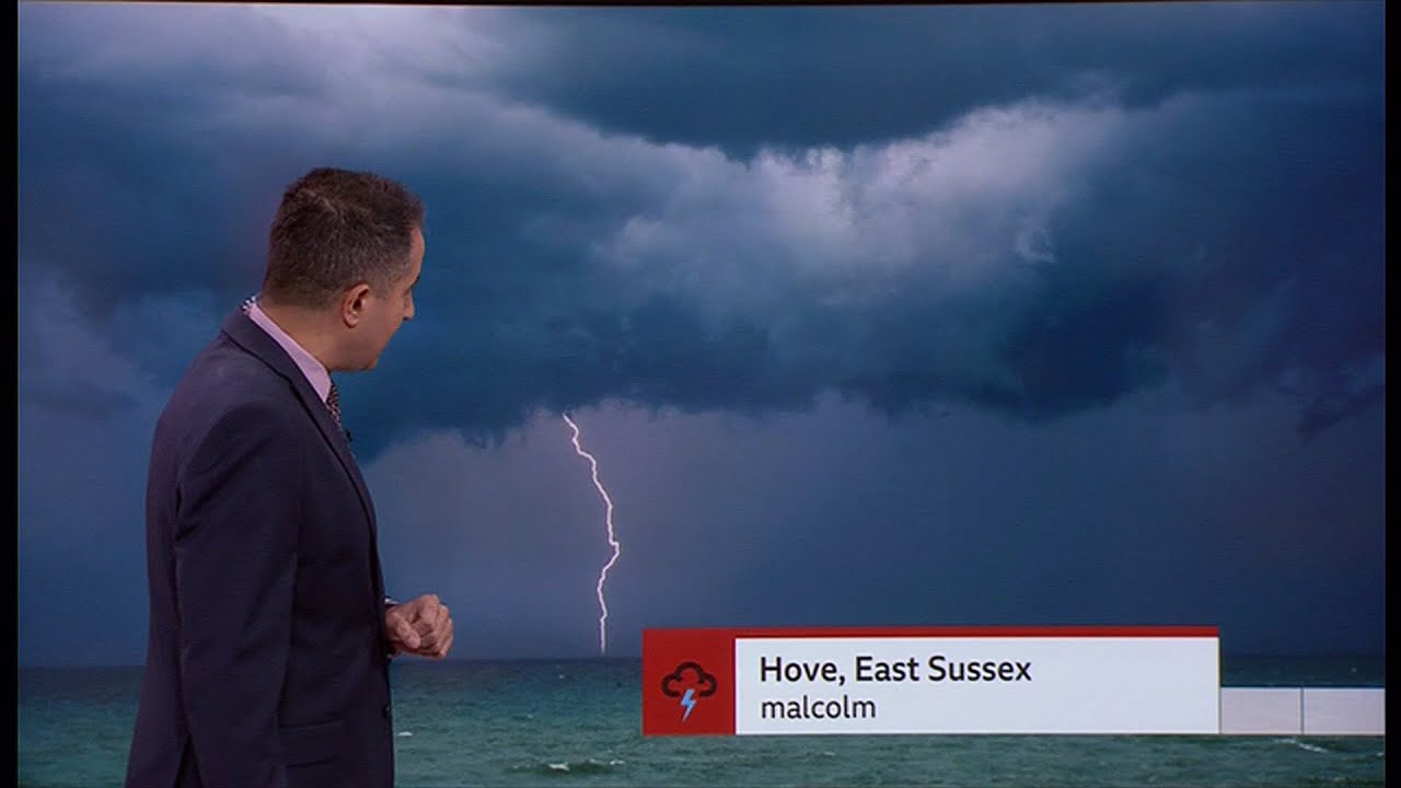Weather events - jet stream and yesterday's wind, lightning & rain ...