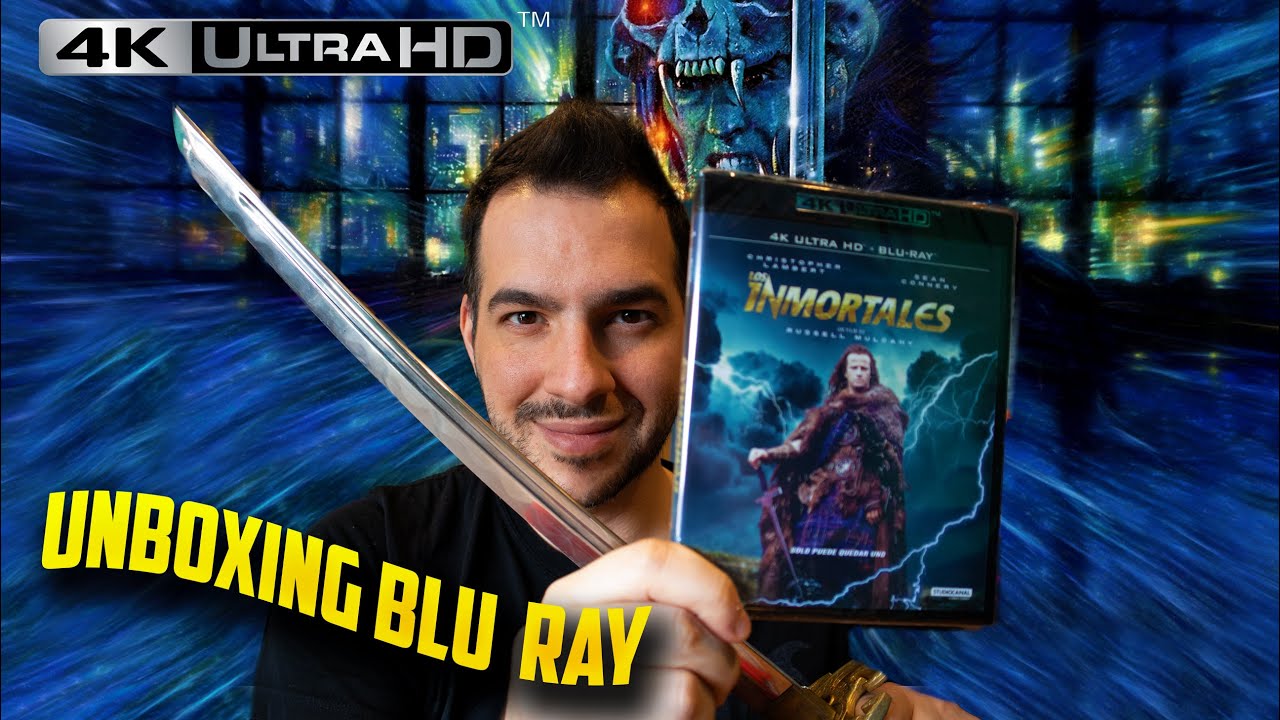 LOS INMORTALES 1986 (HIGHLANDER) 🔥 4K UHD BLU RAY ⚔️ UNBOXING REVIEW 💿 ...