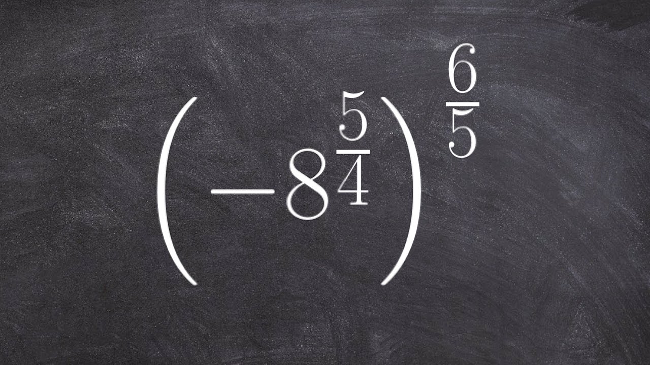 Apply the power rule with fractional exponents to simplify the ...