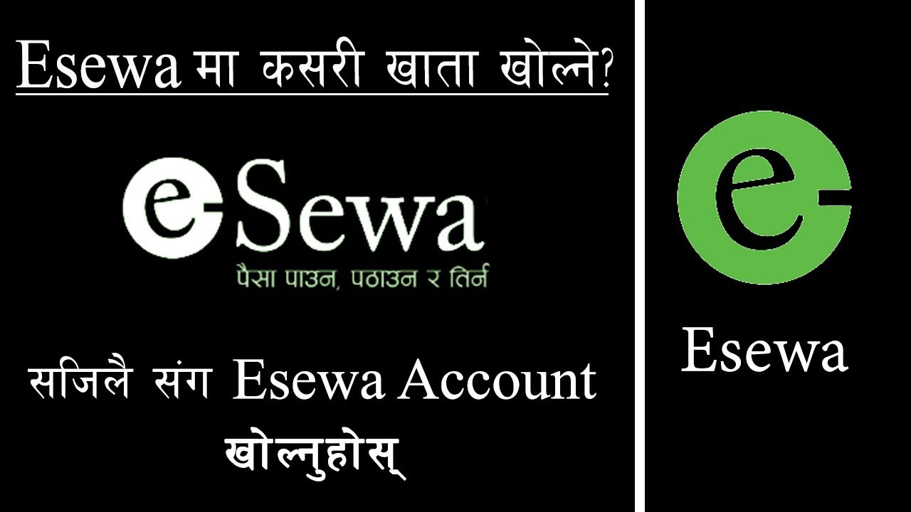 How to Create Esewa Account - YouTube
