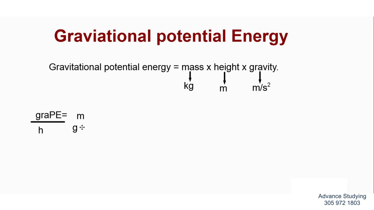 Gravitational Potential Energy Examples POTENTIAL ENERGY AND KINETIC gravitational-potential-energy-examples-potential-energy-and-kinetic