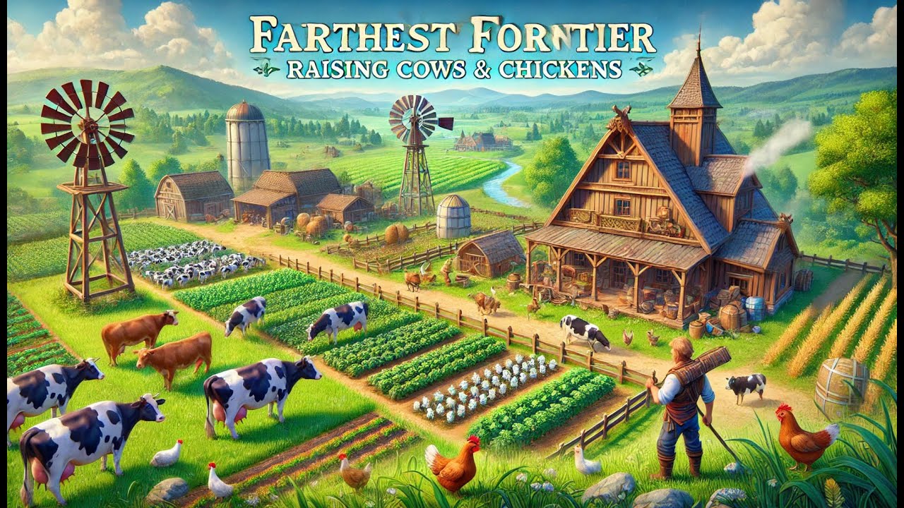 Farthest Frontier: Building New Farms, Raising Cows & Chickens, and ...
