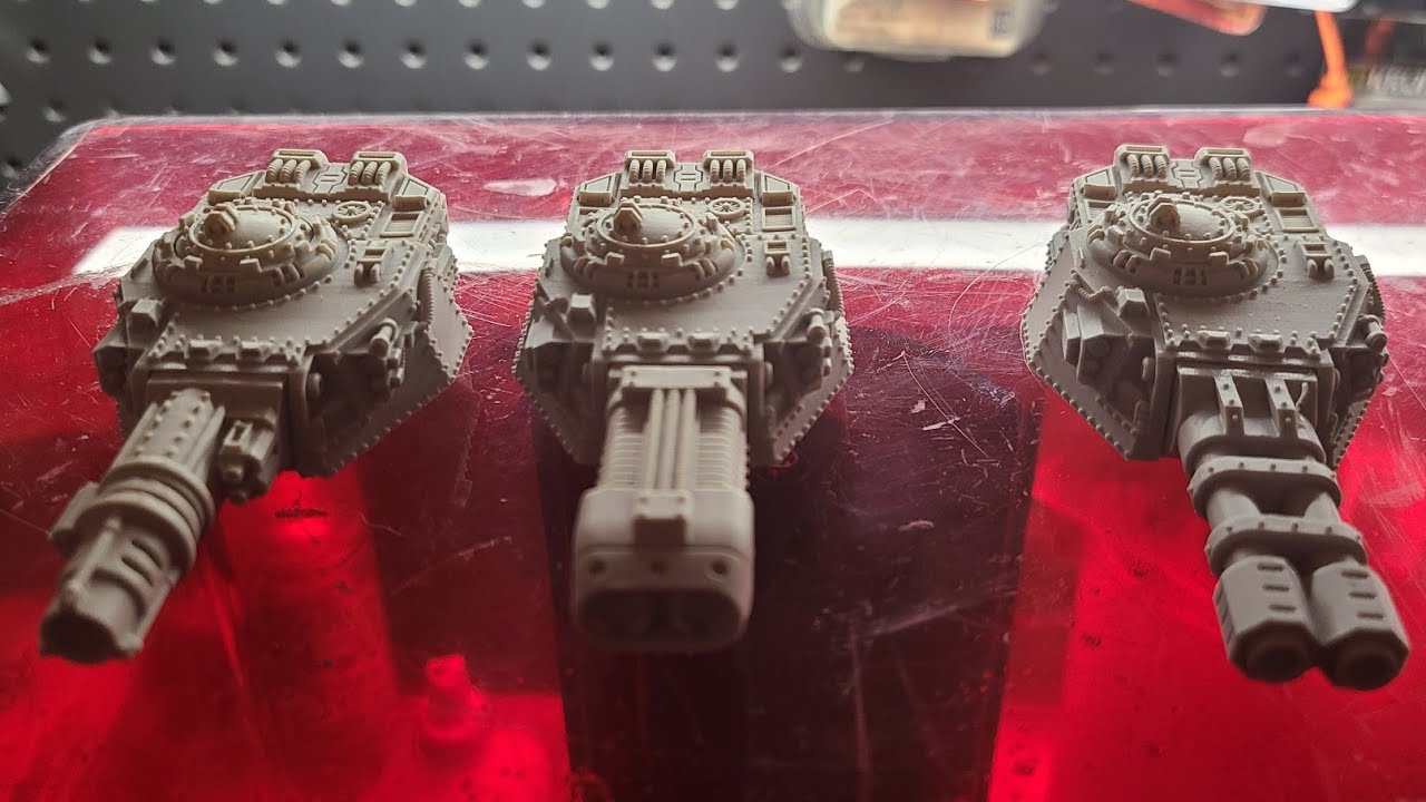 Taking a look at Kromlech tank turrets and comparing them to the ...