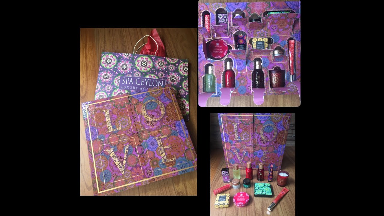 SPA CEYLON Ayurveda 14 days of LOVE Beauty & Wellness Gift box ...