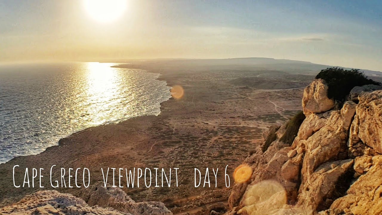 The Cape Greco viewpoint, Cyprus 2018 - YouTube