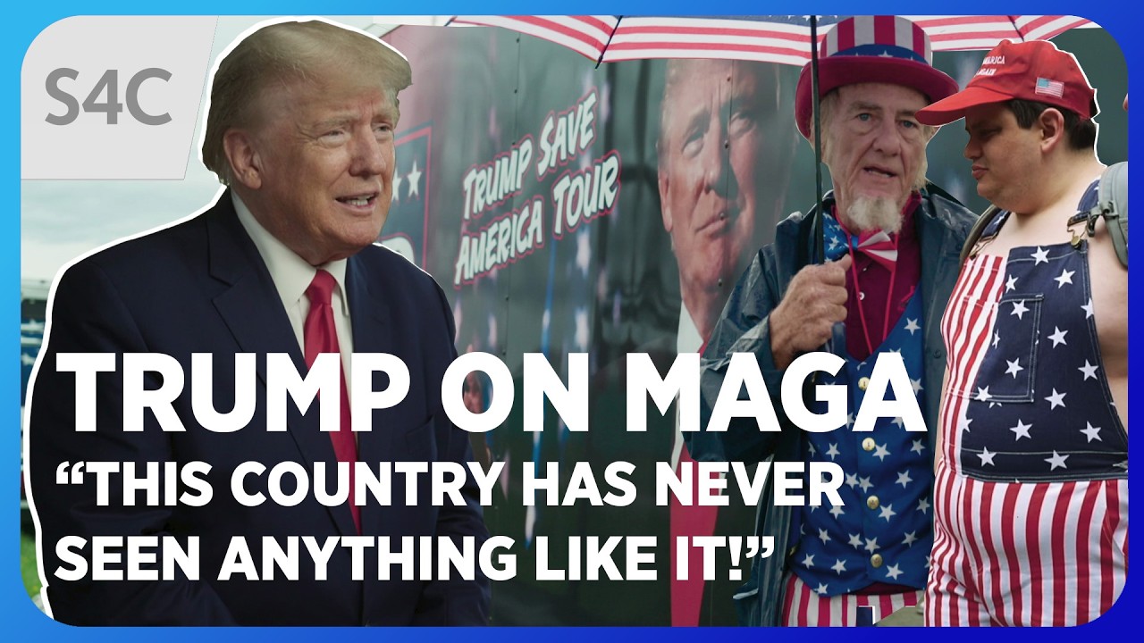 Donald Trump a MAGA 🇺🇸 | Rare interview with Trump at his Florida home ...