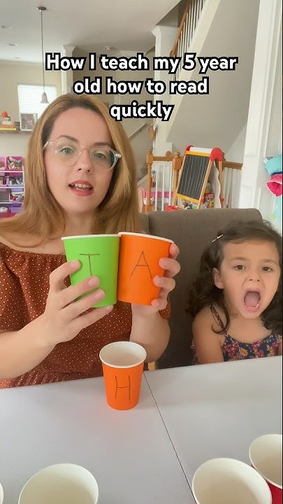 How I teach my 5 year old how to read quickly #howtoteachkidstoread #homeschooling # ...