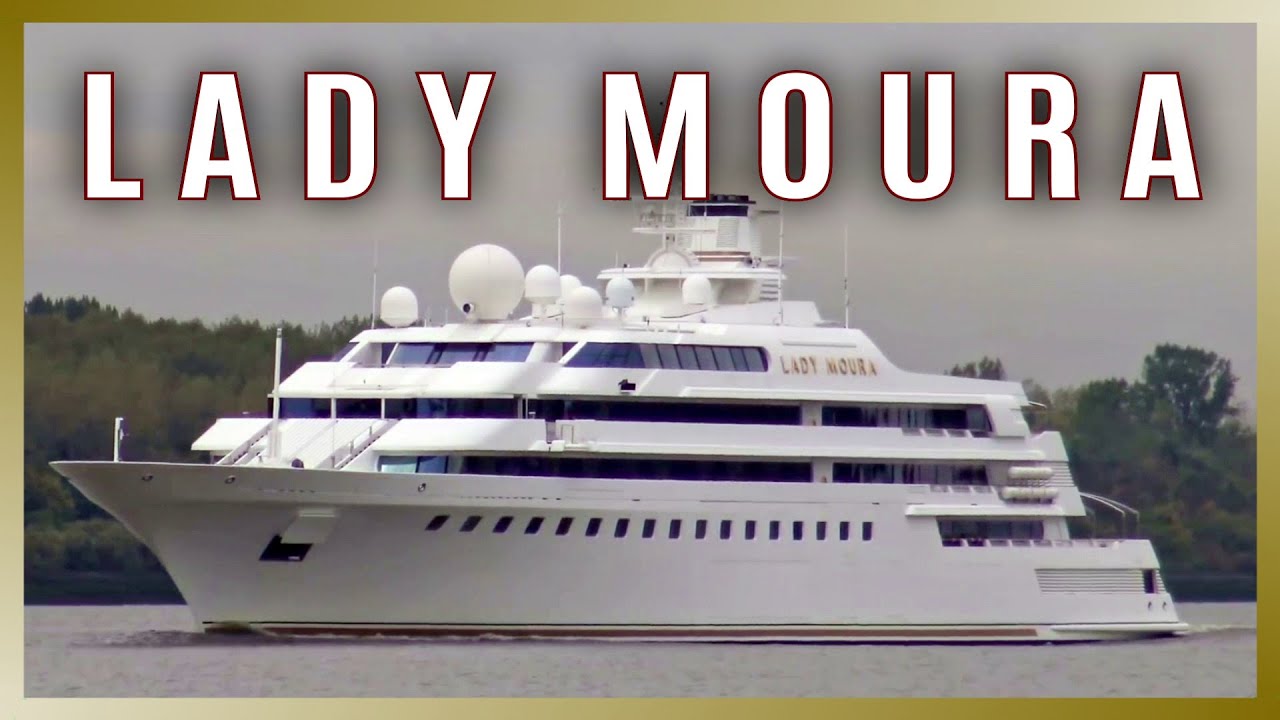 The 105-metre SuperYacht LADY MOURA - YouTube